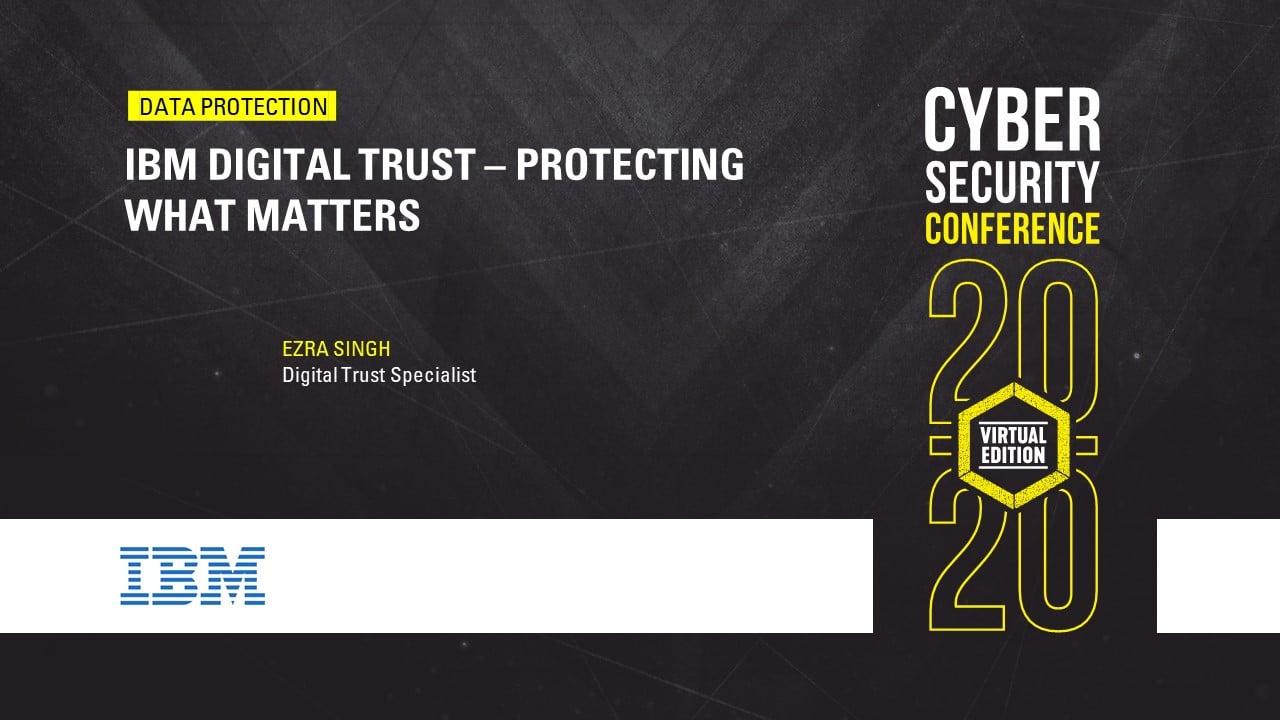 Data protection | IBM Digital Trust – protecting what matters