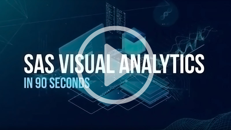 SAS VISUAL ANALYTICS in 90 seconds