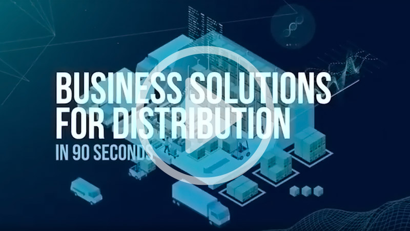 Business solutions for distribution in 90 seconds