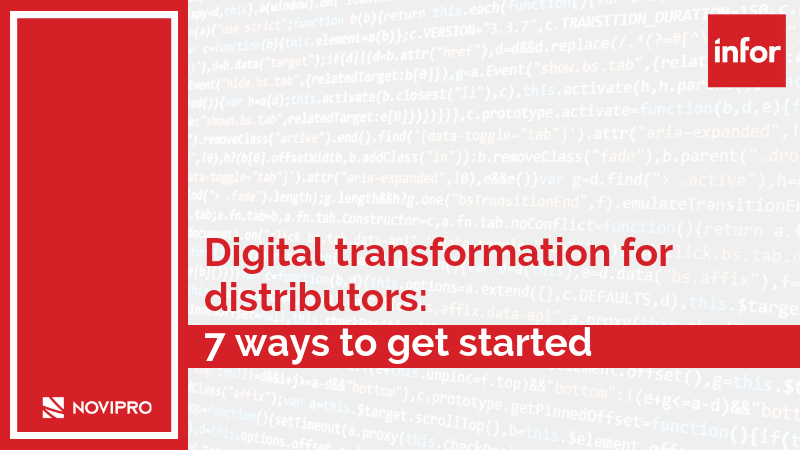Digital transformation for distributors: 7 ways to get started