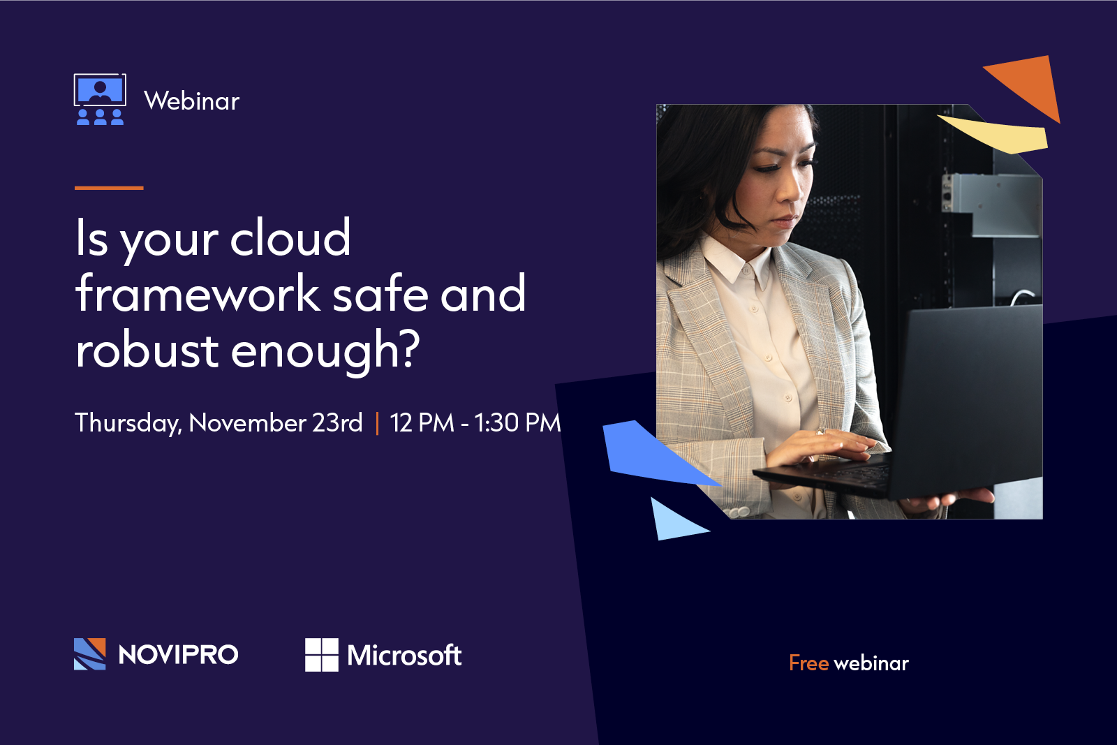 Webinar | Is your cloud architecture safe and robust enough